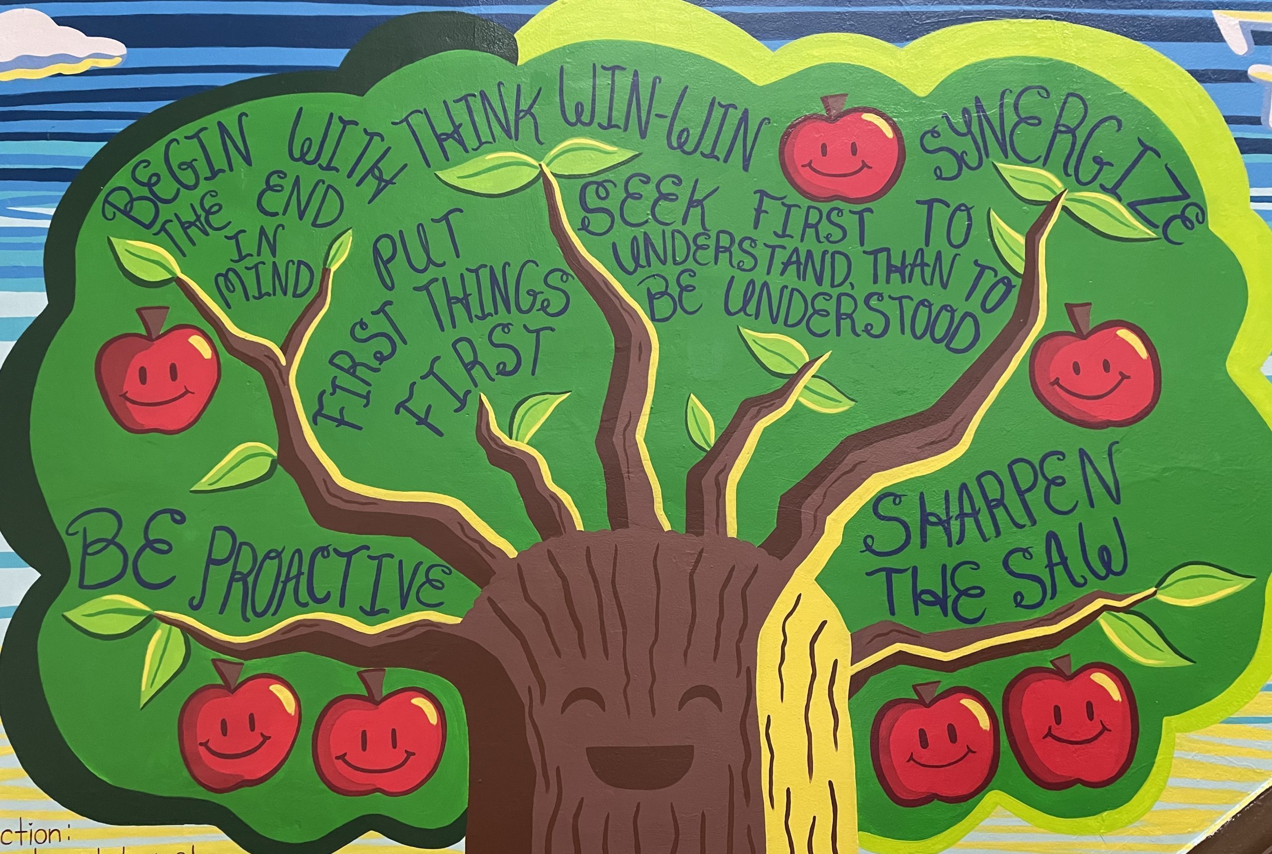 PS 78 Makeover: 7 Healthy Habits Tree - Thrive Collective