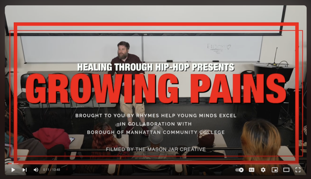 Growing Pains: BMCC Healing Through Hip Hop 2024 - Thrive Collective