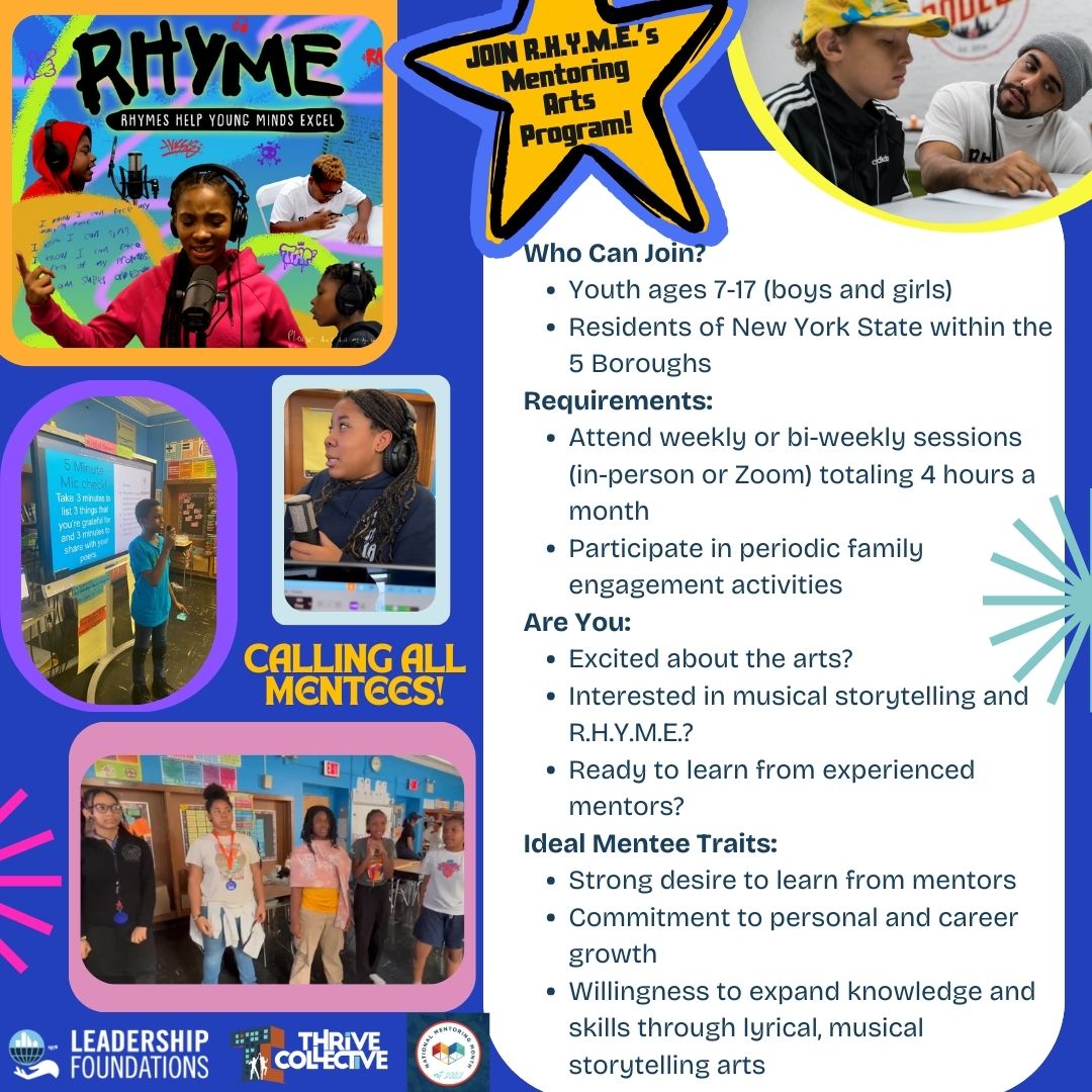 Introducing Mentoring Youth for Leadership - Thrive Collective