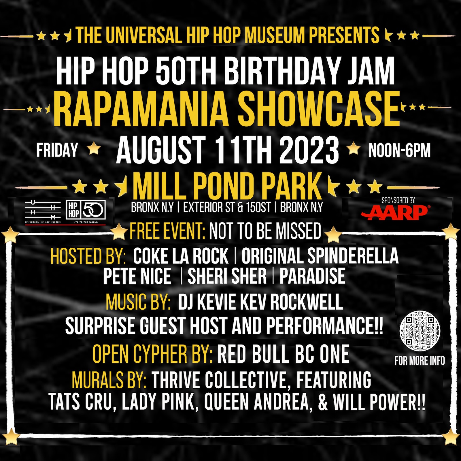 Coming August 11: The Hip Hop 50th Birthday Jam in the Bronx - Thrive ...