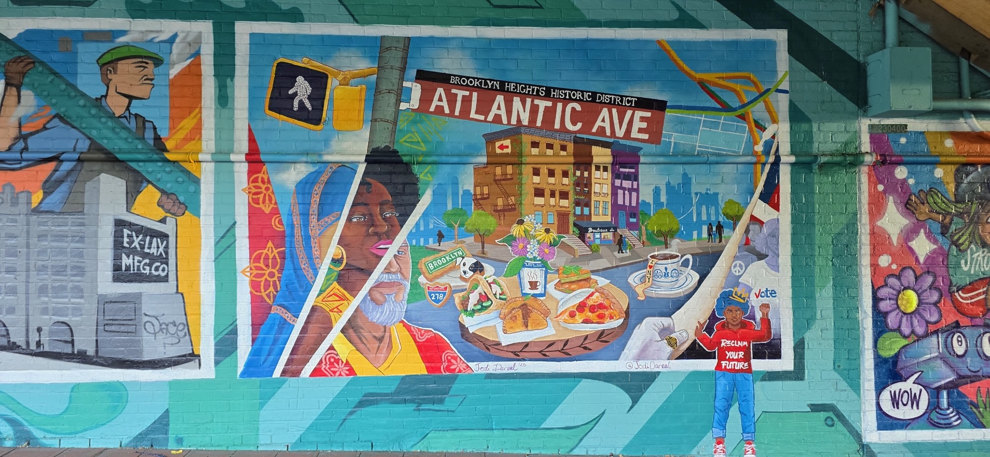New Murals Revamp BQE Underpass - Thrive Collective