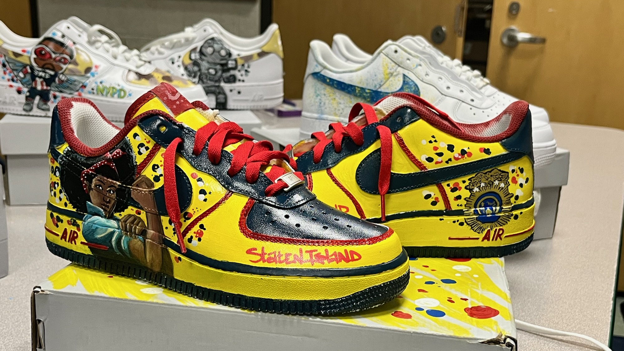 Gerard Carter Center: Nike Customs - Thrive Collective