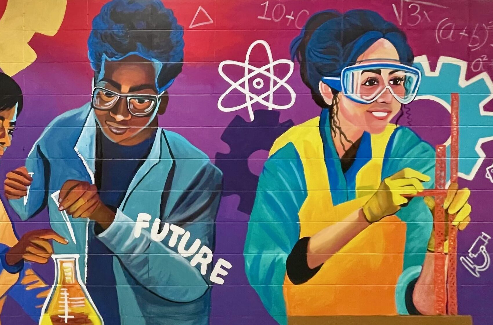 SVA Mural Makeover: Embrace the Future - Thrive Collective